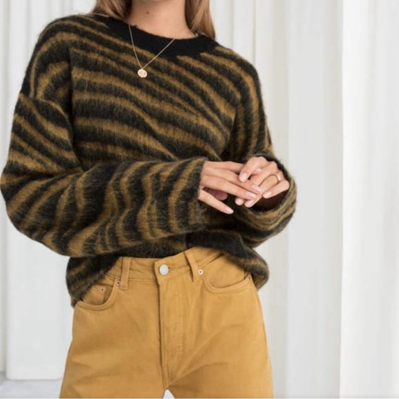 & Other Stories | Sweaters | Other Stories Tiger Mohair Sweater | Poshmark